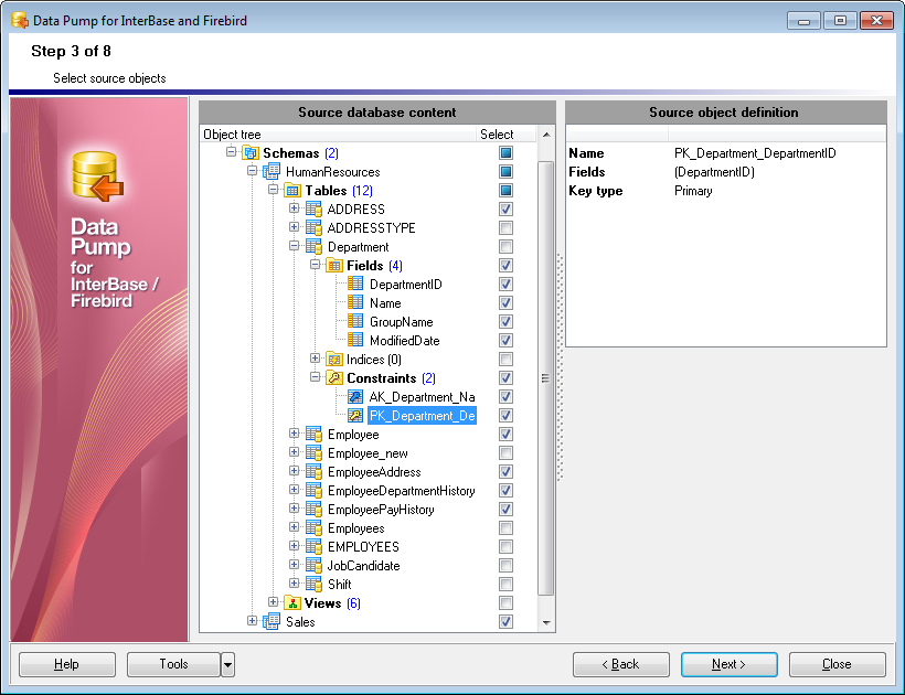 SQL Management Studio for InterBase/Firebird | Features | SQLManager